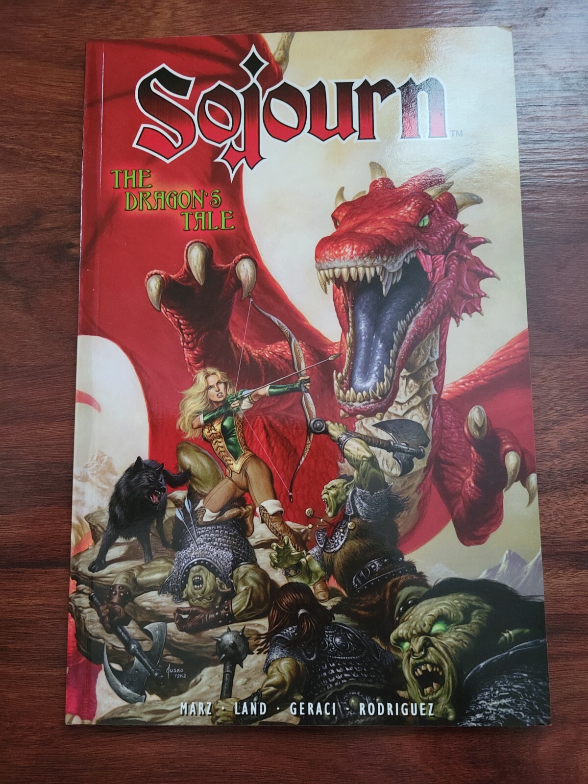 Comic Sojourn TPB Softcover The Dragon's Tale Crossgen 2 | eBay