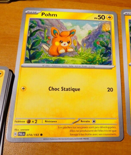 POKEMON EVOLUTIONS A PALDEA CARD CARTE POHM 074/193 PAL FR VF MINT NEUF ...