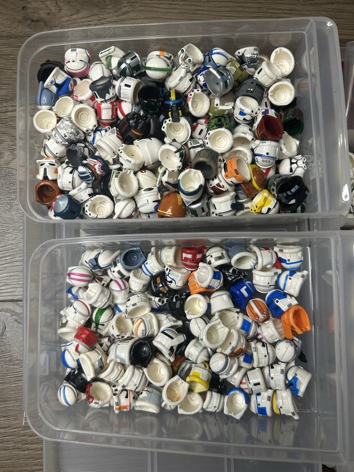 Lego Star Wars CAC Clone Army Customs x5 Helmet Mystery Pack Blind Bag ...