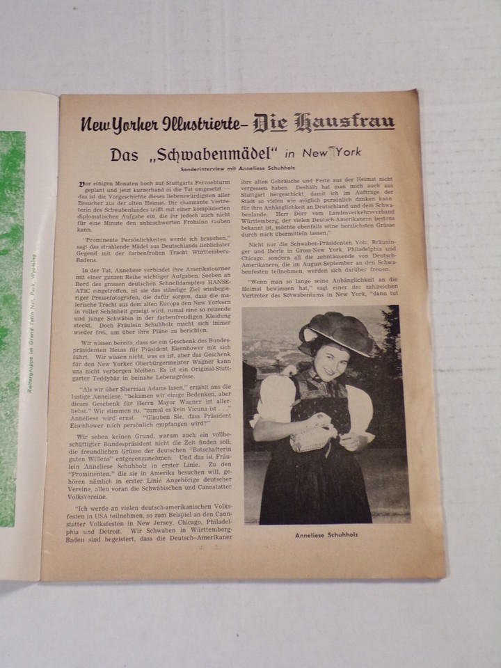 Die Hausfrau August 1958, German Women's Magazine- 100623JENON-59 | eBay