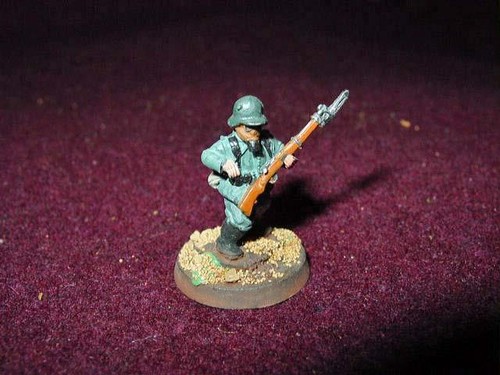 (42) 25mm World War One GERMAN 'Strosstruppen' w/MGs+ PRO Painted ...