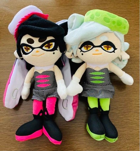 Splatoon Squid Sisters Callie & Marie Set of 2 Plush doll Toy Character ...