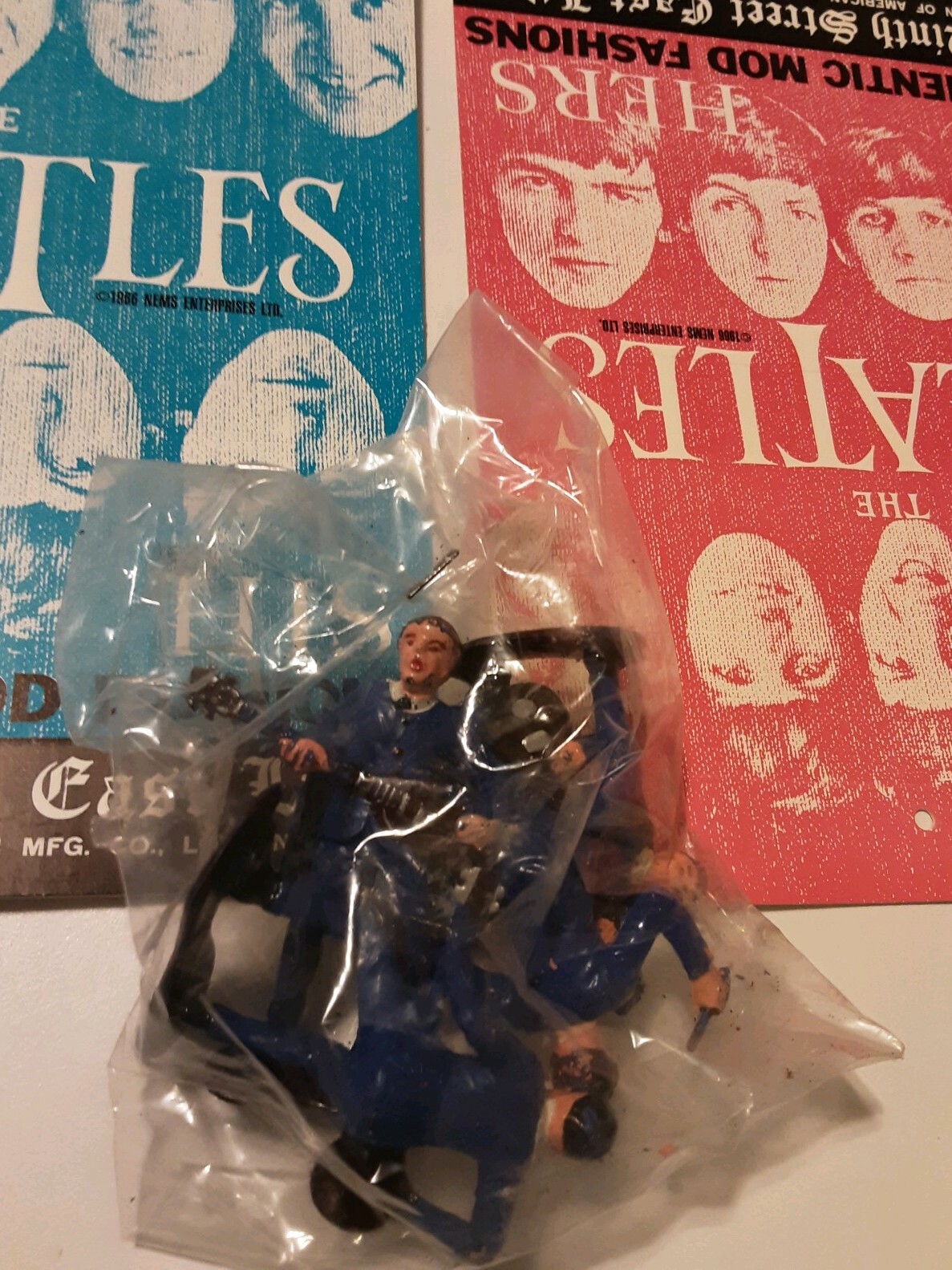 Vintage The Beatles Cake Toppers with Bonus Mod Fashions promo | eBay