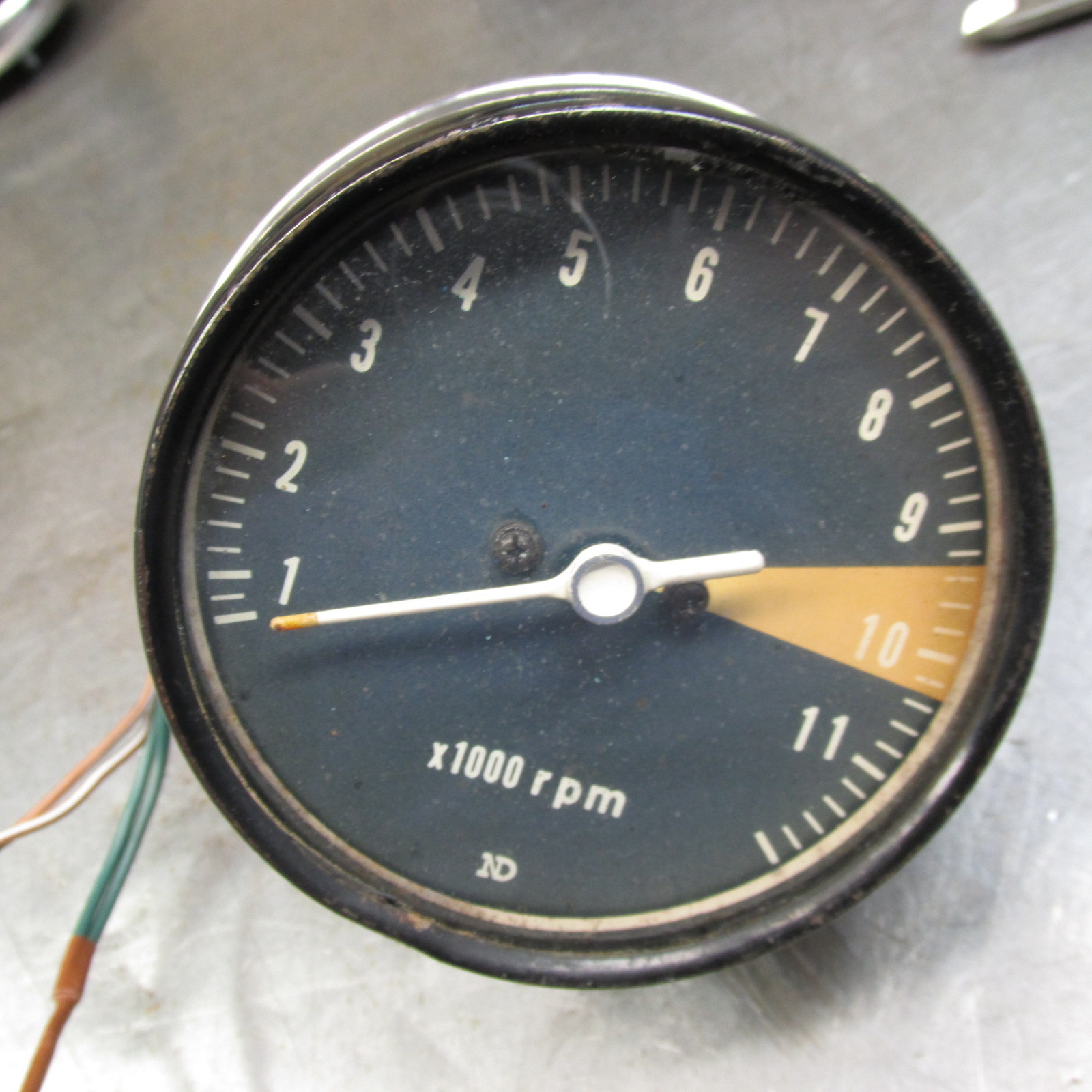 Honda Tachometer Gauge Vintage WORKS! 101mm Nippon Denso (H8) | eBay