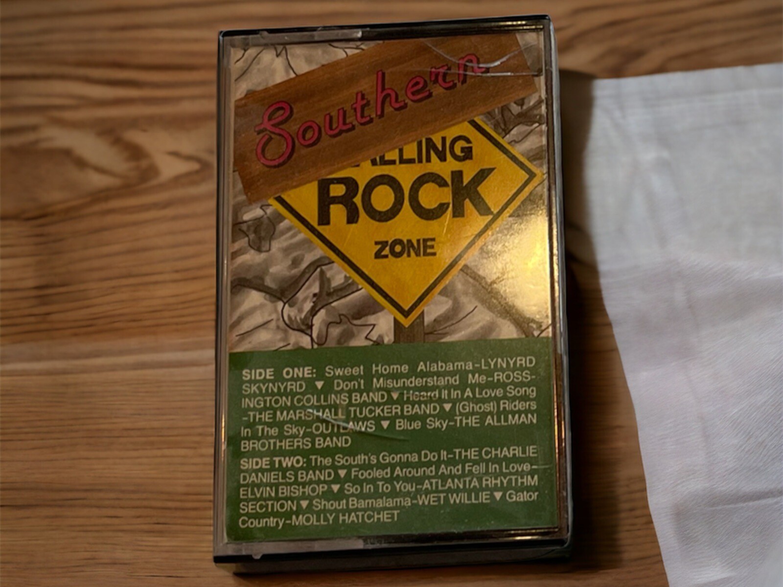 Lynyrd Skynyrd Southern Rock Zone Cassette Wet Willie Molly Hatchet ...