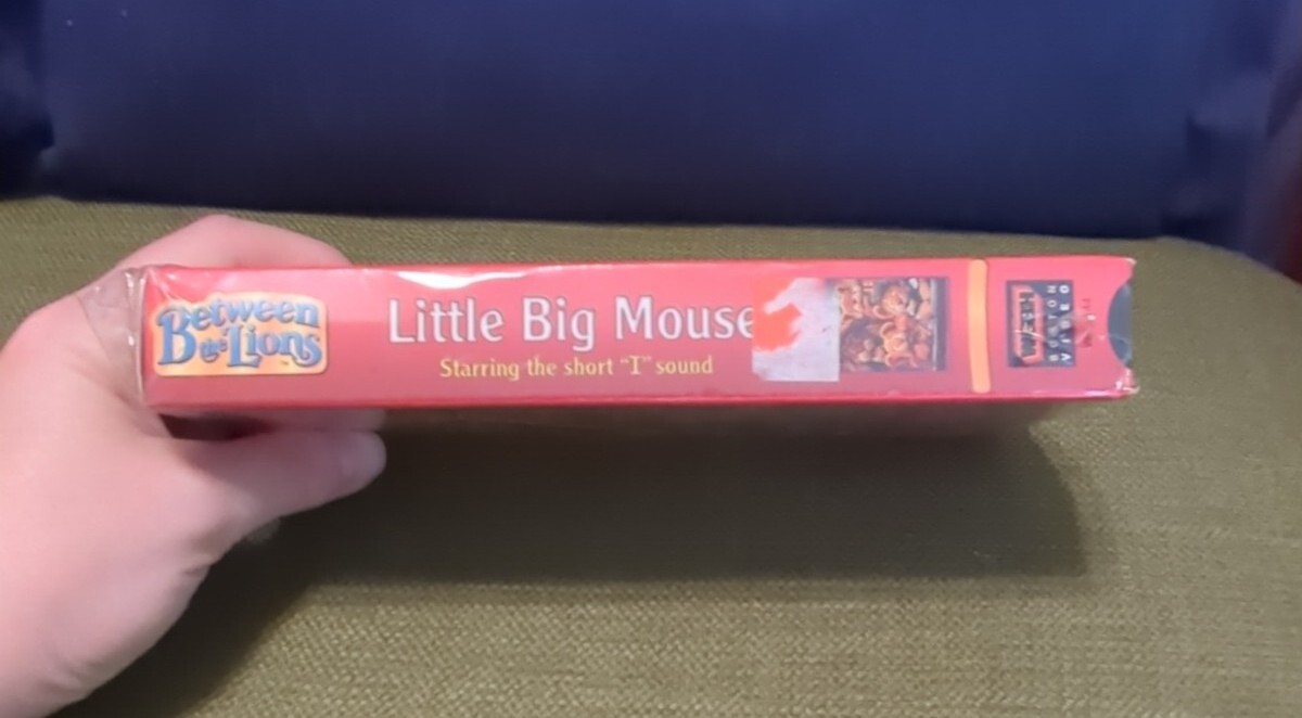Between The Lions VHS Little Big Mouse Starring the Short "I" Sound Sealed | eBay