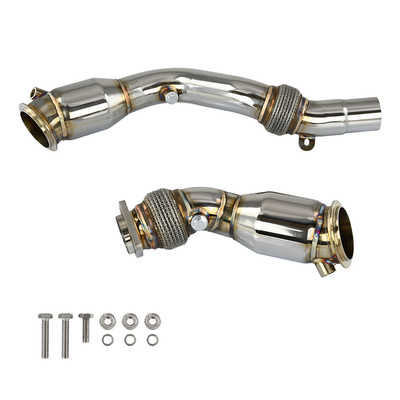 Edelstahl Downpipe FMIC.Pro für BMW F80 M3 S55 USA | eBay