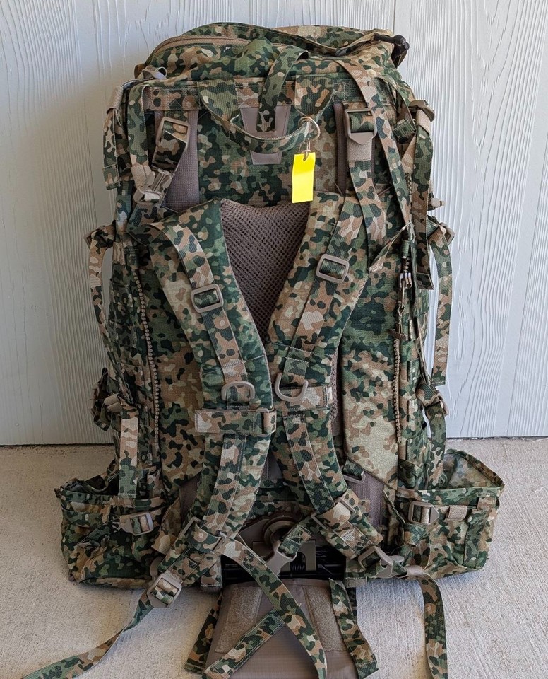 Dutch Military NFP Camouflage 80L Rucksack Netherlands Army KPU ...