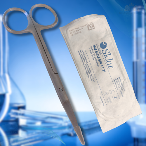 Sklar STERILE 4.5" Stainless Steel Scissors Lab & Medical Grade ...