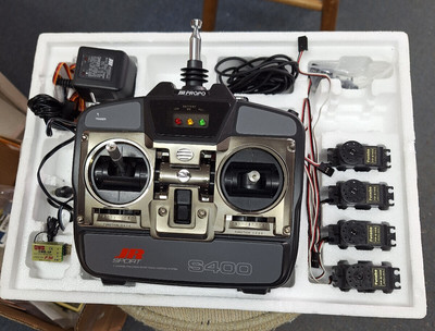 JR Sport S400 4-Channel Transmitter RC Airplane Controller Hobby | eBay