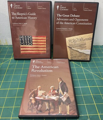 DVD Great Courses-The American Constitution,American History,American ...