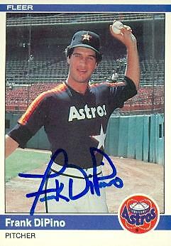 Frank DiPino autographed Baseball Card (Houston Astros) 1984 Fleer #224 ...