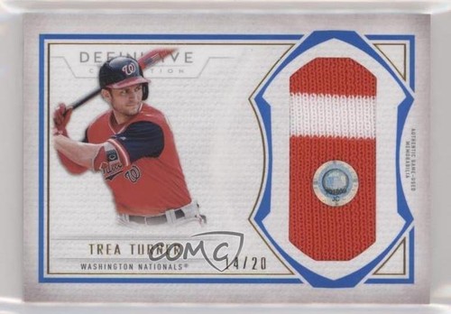 2019 Topps Definitive Collection - Jumbo Relic Collection Blue #DJRC-TT ...