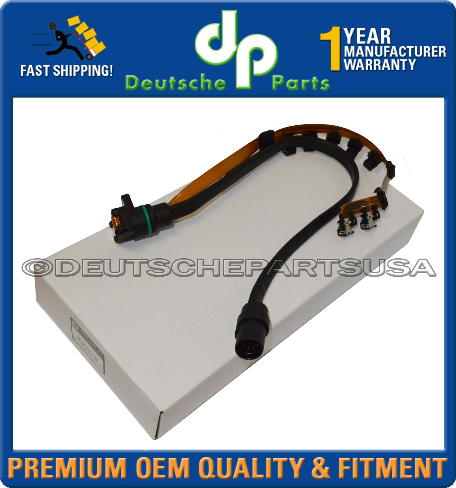 AUDI VW TRANSMISSION INTERNAL WIRE HARNESS WIRE SOLENOID RIBBON 01M 927 ...