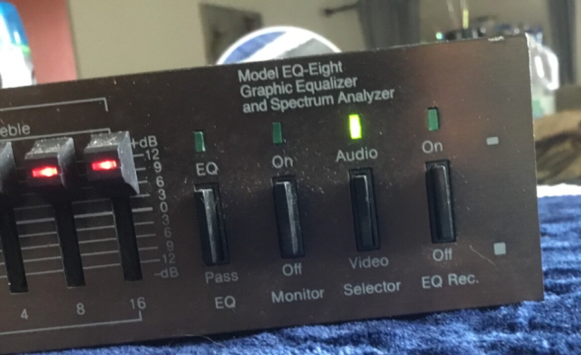 AudioSource EQ-Eight Graphic Equalizer and Spectrum Analyzer -#4 | eBay