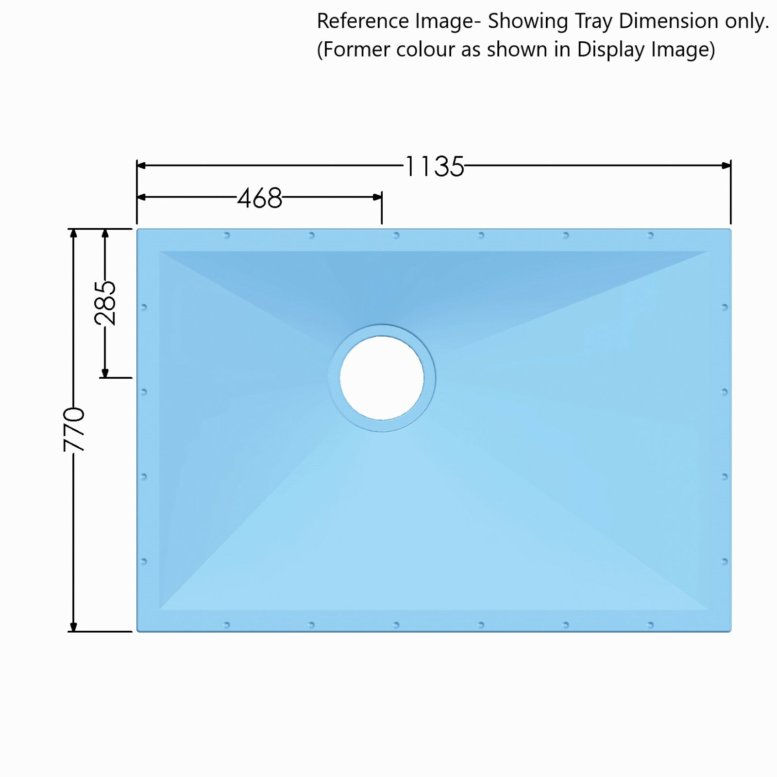 AKW Tuff Form Shower Tray Wetroom Former, Walk-in Base, Tiled Flooring ...