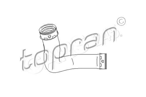 Turbo Intercooler Pipe Hose Fits VW Multivan T5 Transporter 2003-2009 ...