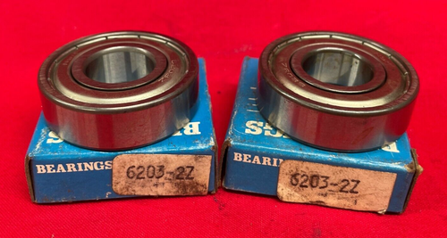 NSK 6203Z DEEP GROOVE BEARING 17MM X 40MM X 12MM (LOT OF 2) | eBay