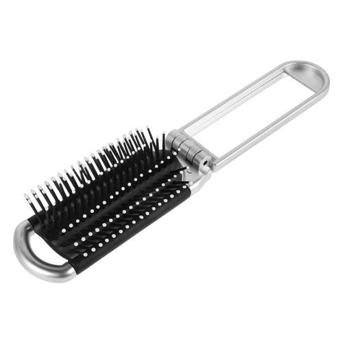 Folding Mirror Comb Compact Hair Brush Travel Miss with Foldable | eBay