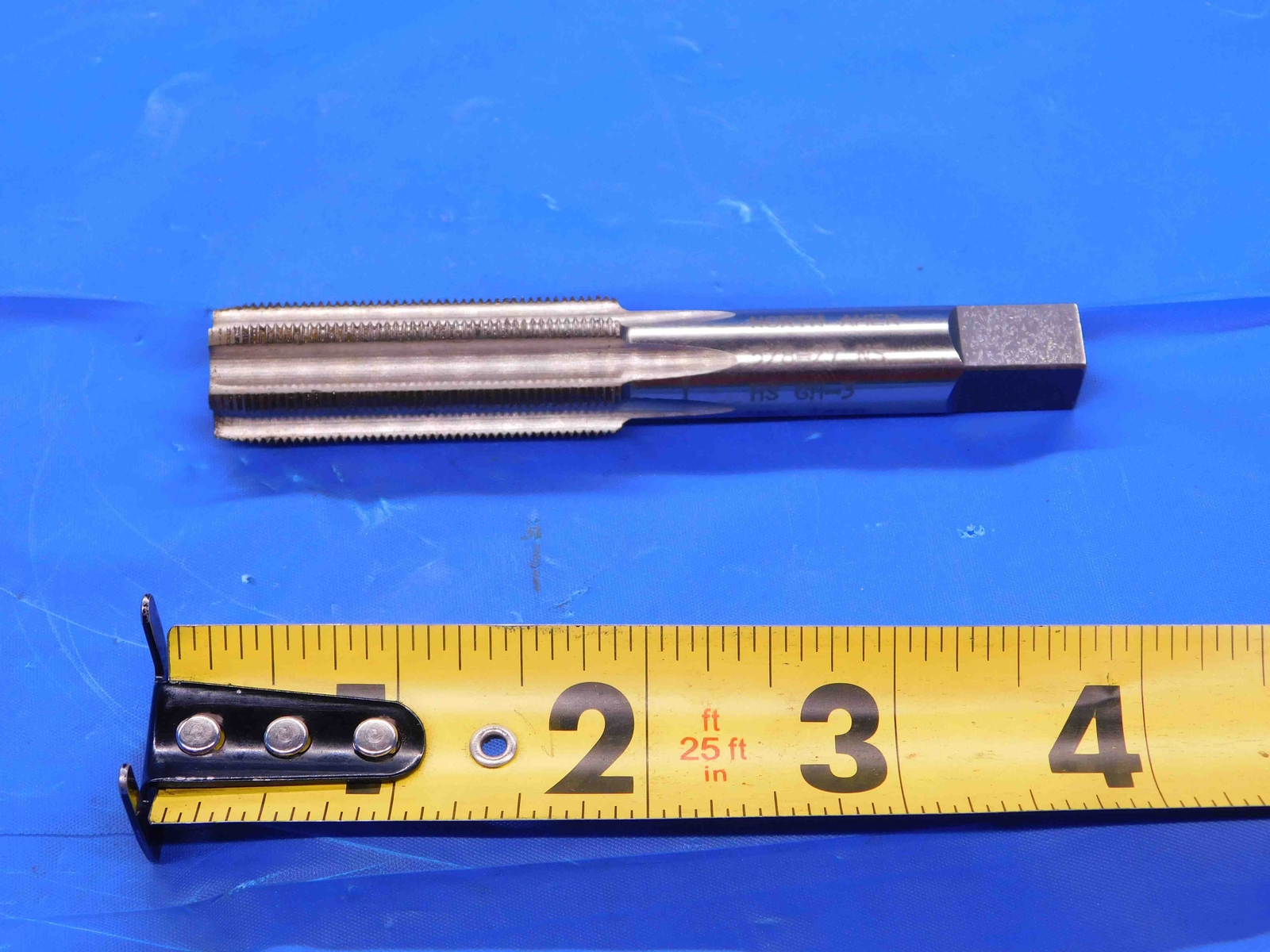 NORTH AMERICAN 5/8 27 GH-3 HSS PLUG TAP 6 STRAIGHT FLUTE .625 MADE IN ...