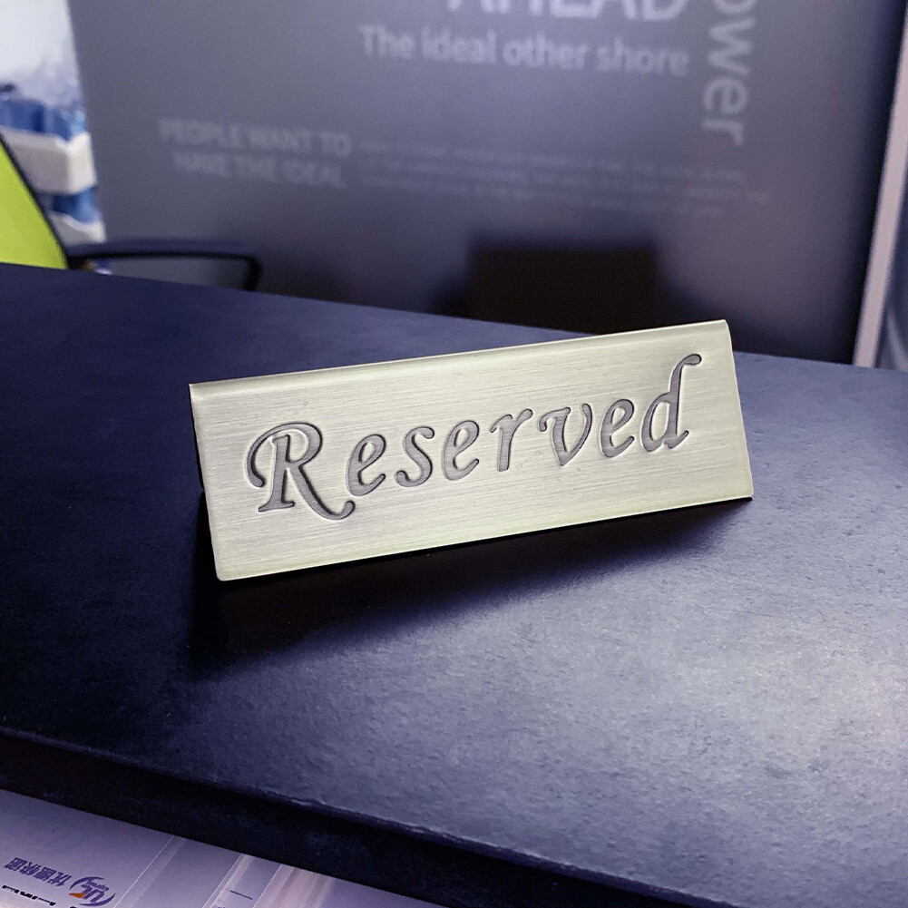 Restaurant Retro For Table Double Sided Stainless Steel Thicken ...