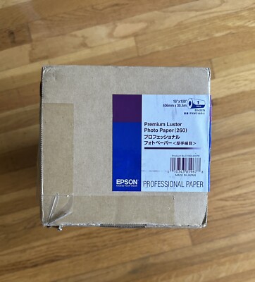 Epson Premium Luster Photo Paper 260 | 16" x 100' - Roll | eBay