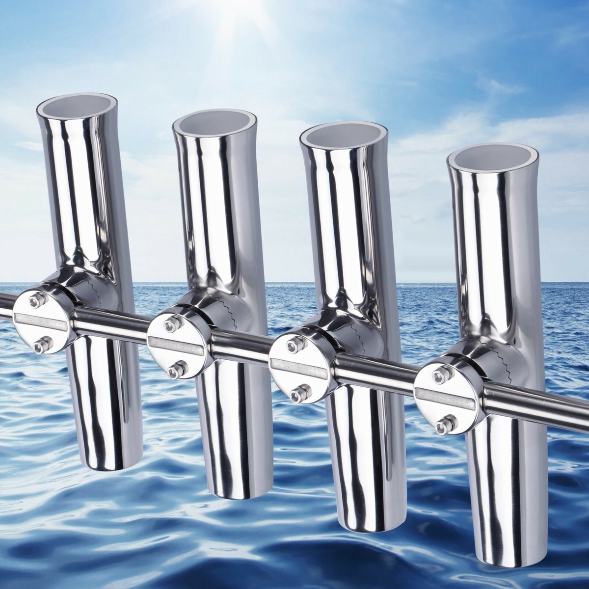 Clamp On Rod Holders For Boats Seadra Stainless Steel Boat Rod Holder