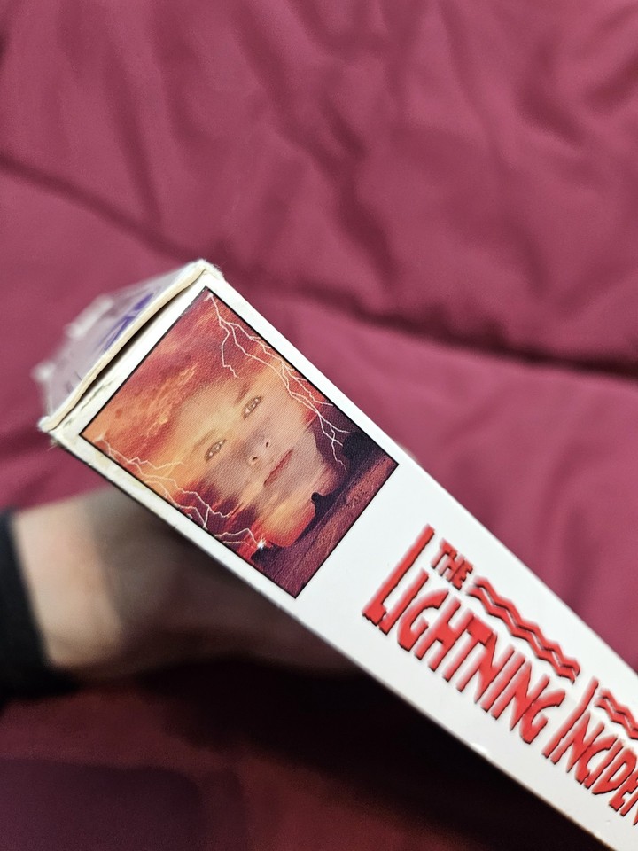 The Lightning Incident (VHS, 1992) Ancient prophecy unleashes a psychic ...