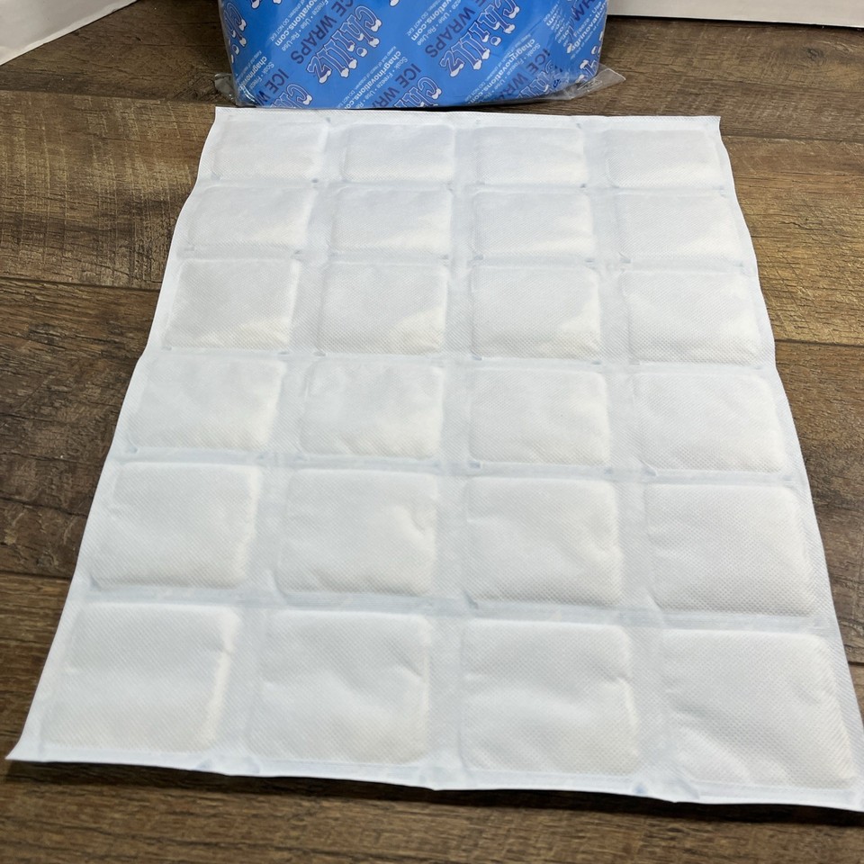 Chillz Ice Wraps Reusable Ice Sheets for Coolers - Flexible Ice ...