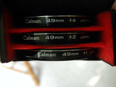 Calman 49mm Camera Lens Filters - +1 +2 +4 | eBay