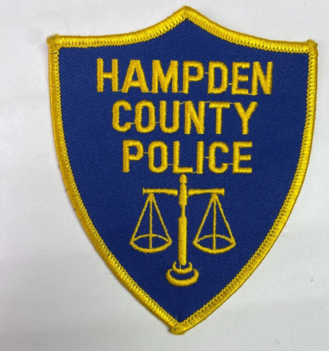 Hampden County Police Massachusetts MA Patch D10 | eBay