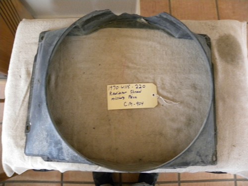 Mercedes Benz Behr Early W115 220 Radiator Fan Shroud | eBay