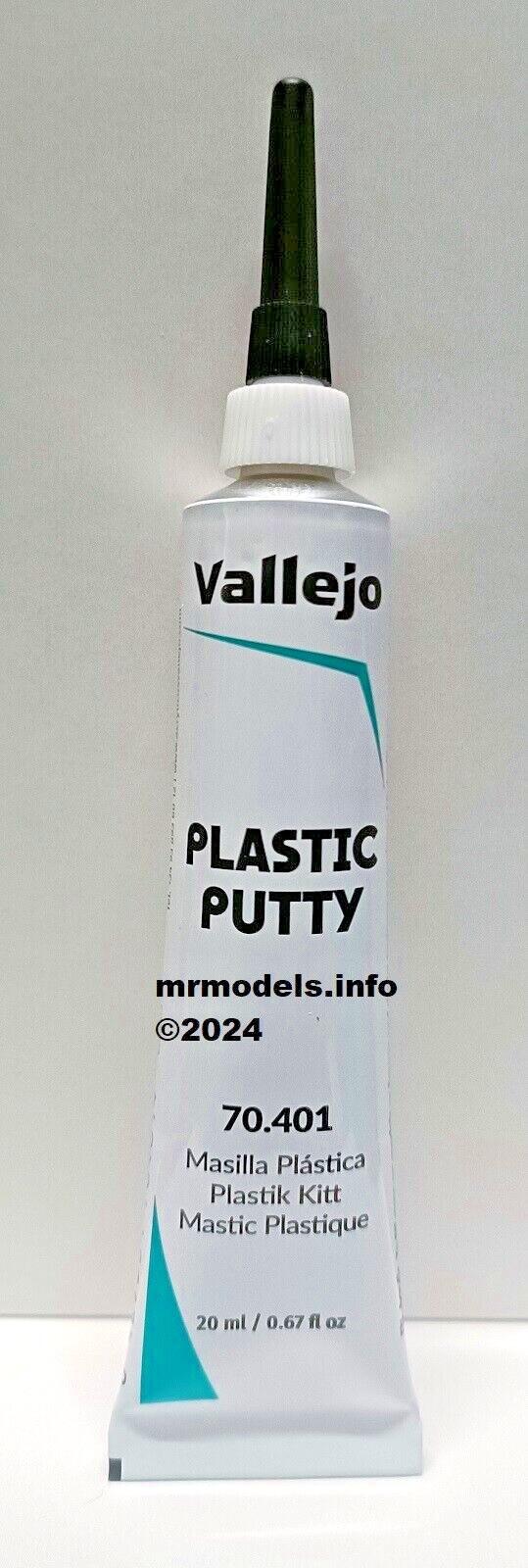 AV Vallejo Modelling Plastic Putty / Filler Acrylic Resin 20ml Tube New ...