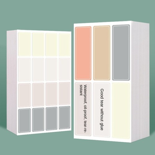 Colorful Name Label Rectangle Filing Envelops Tags Name Tags Stickers ...