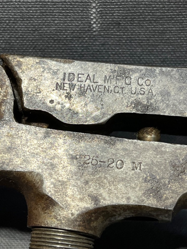 Ideal MFG Company, Vintage Reloading Tool, 25-20 Caliber | eBay