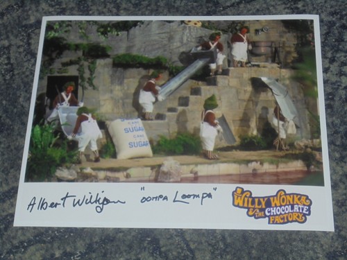 ALBERT WILKINSON - WILLY WONKA & THE CHOCOLATE FACTORY - 10x8 PHOTO ...