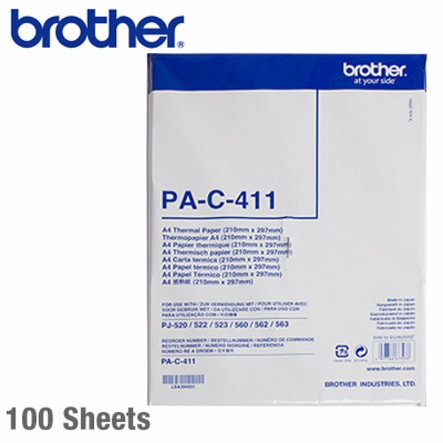 PAC411 Brother A4 Thermal Paper 100 Sheets 4977766677233 EBay pac411-brother-a4-thermal-paper-100-sheets-4977766677233-ebay