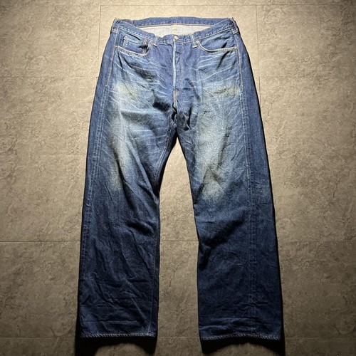 Full Count 0105 Denim Pants W40 Vintage Straight Leg Durable Blue JAPAN | eBay
