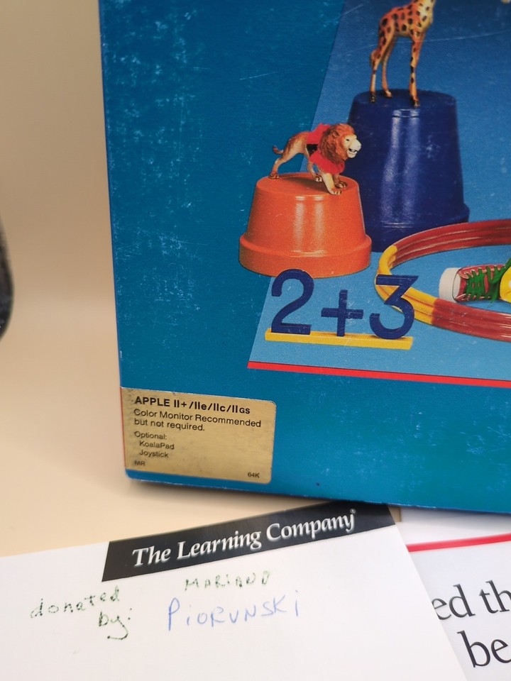 Math Rabbit Apple IIe, IIc, IIgs - CIB - Untested | eBay
