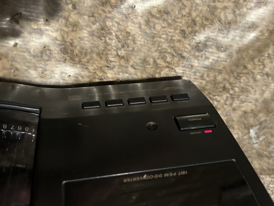 Vintage JVC 200 Disc CD Player Changer 1990s w Power Cord Works VIDEO ...