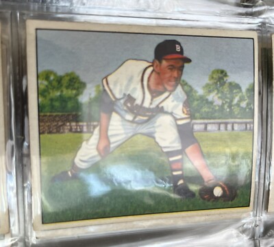 1950 Bowman John “Buddy” Kerr #55 “EX” Boston Braves “CENTERED” BEAUTY ...