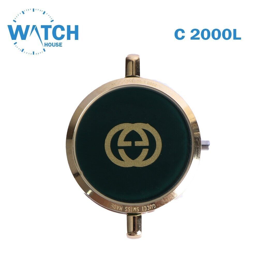 2000L Gucci Watch Case, Original Gold Plated, Swiss Made For Gucci ...