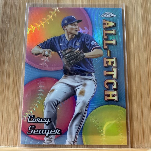 Corey Seager 2024 Topps Chrome - All-Etch #CAE-9 - Texas Rangers | eBay