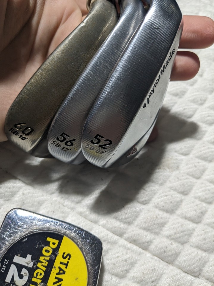 right TaylorMade Milled Grind 2 chrome wedge set.52,56,60.MG2 | eBay