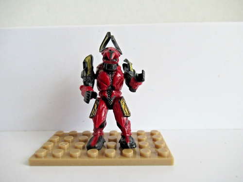 HALO CLASSIC MEGA BLOKS COVENANT Elite Honor Guard Crimson Figure 97521 ...