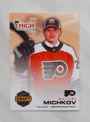 Matvei Michkov - Draft NHL 2023 Philadelphia Flyers Taiga cards | eBay