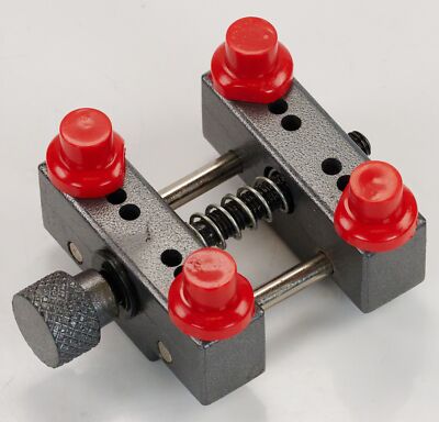 LARGE Watch Case & Movement Holder Aluminium Vice Clamp 60mm XL Repair ...