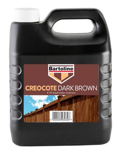 Creocote Creosote Oil Based Timber Shed Fence Trellis Stain Dark Light ...