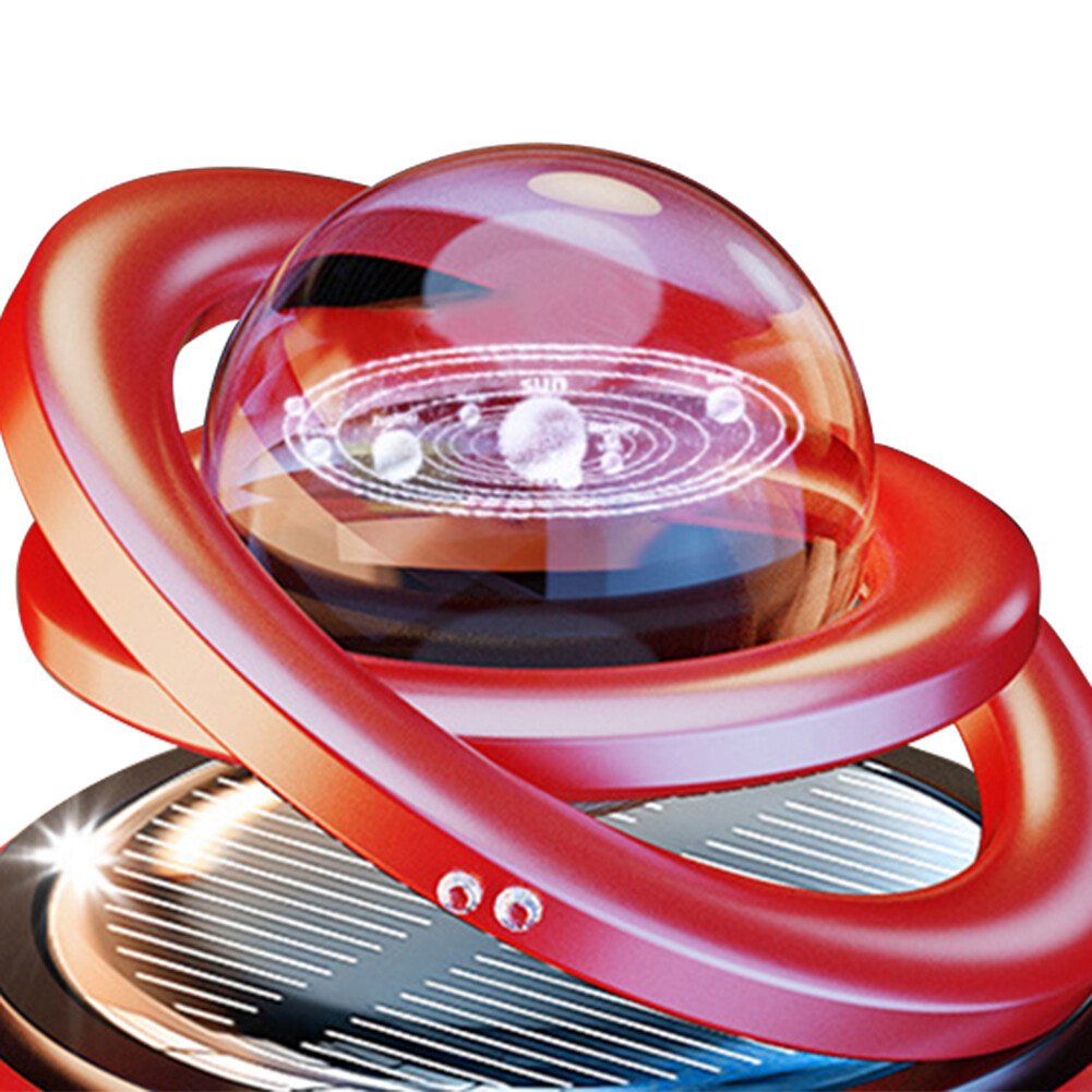 Solar Car Auto Aromatherapy Air Freshener Ornament Decoration Perfume ...