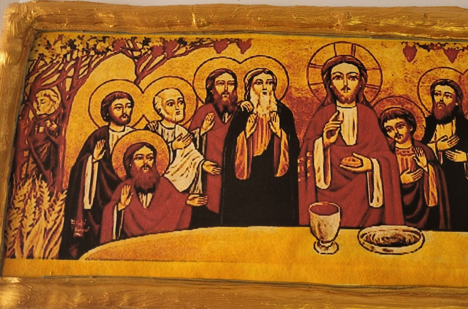 Last Supper Icon Mystikos Deipnos Byzantine Coptic & Orthodox Museum ...